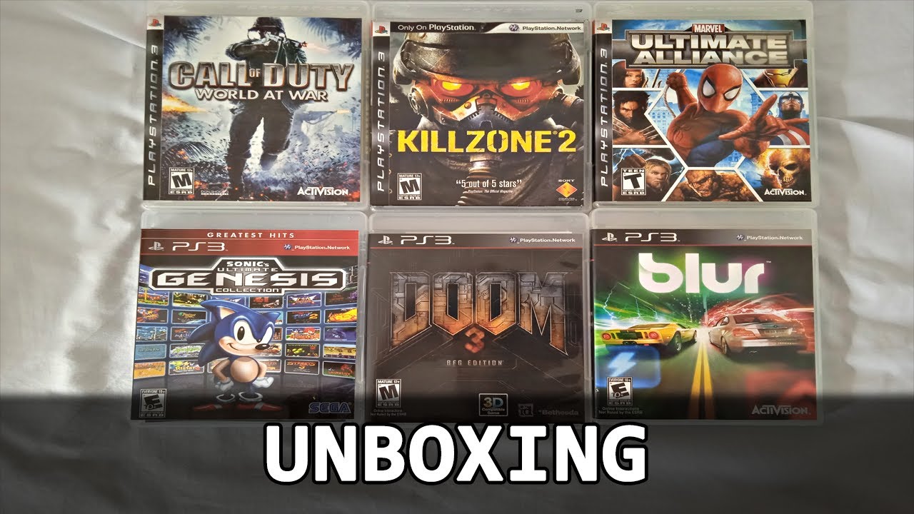 Compré Estos 6 Juegos De PS3 | UNBOXING (20/3/24) - YouTube