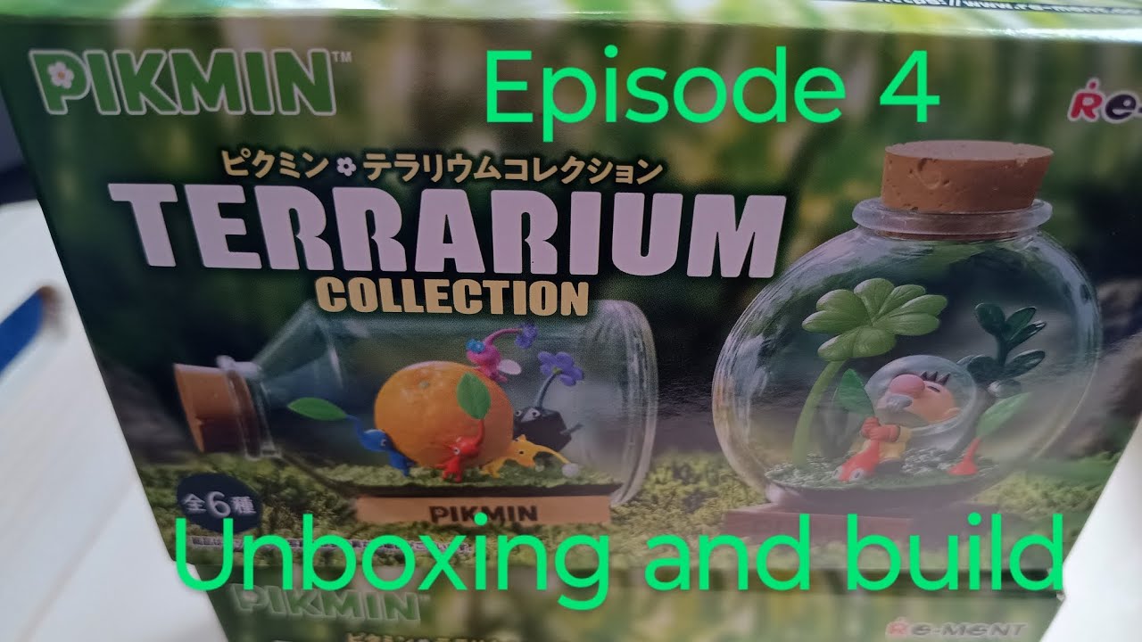 Pikmin Terrarium collection, Episode 4 #unboxing and build #pikmin # ...
