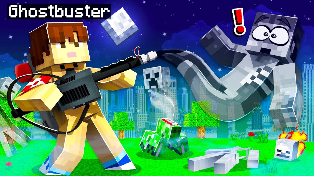 Morphing into GHOSTS in MINECRAFT! - YouTube