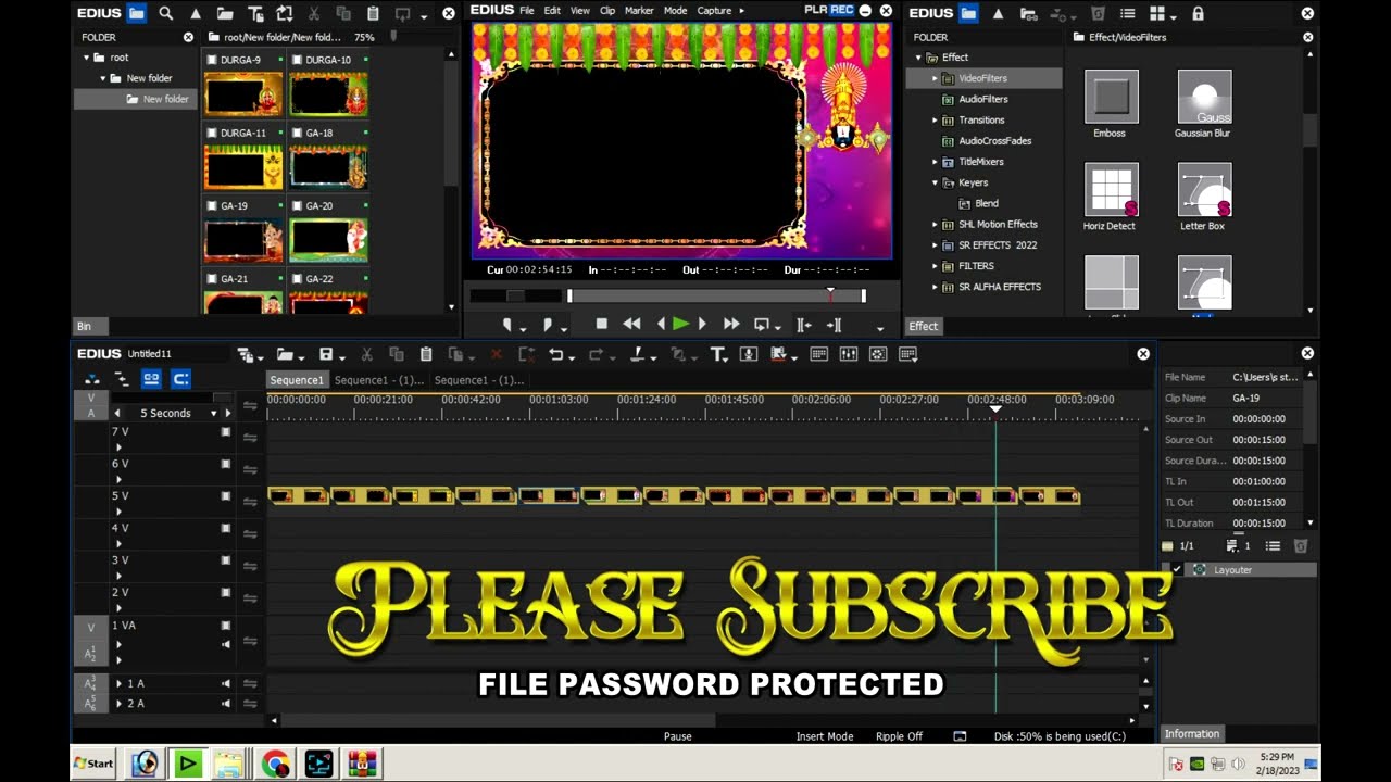 FREE DOWNLOAD GOD FRAME EFFECTS !! S STUDIO !! - YouTube