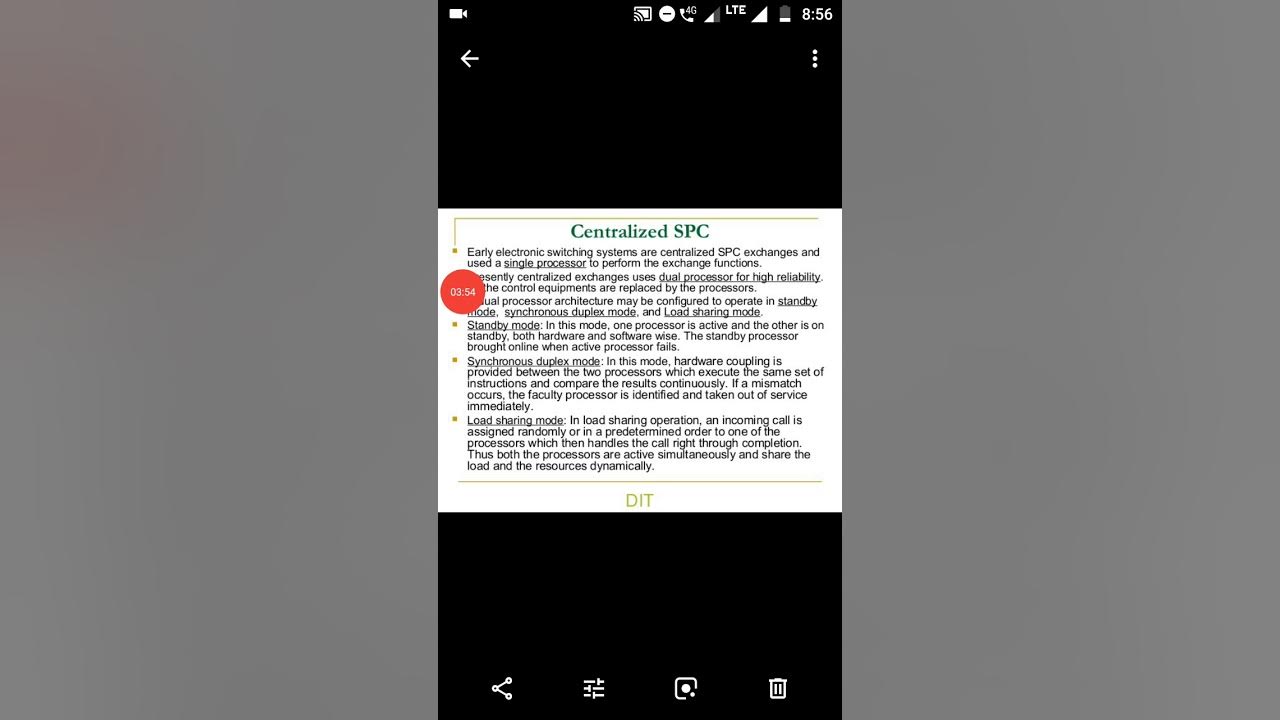 Stored program control (SPC) - YouTube