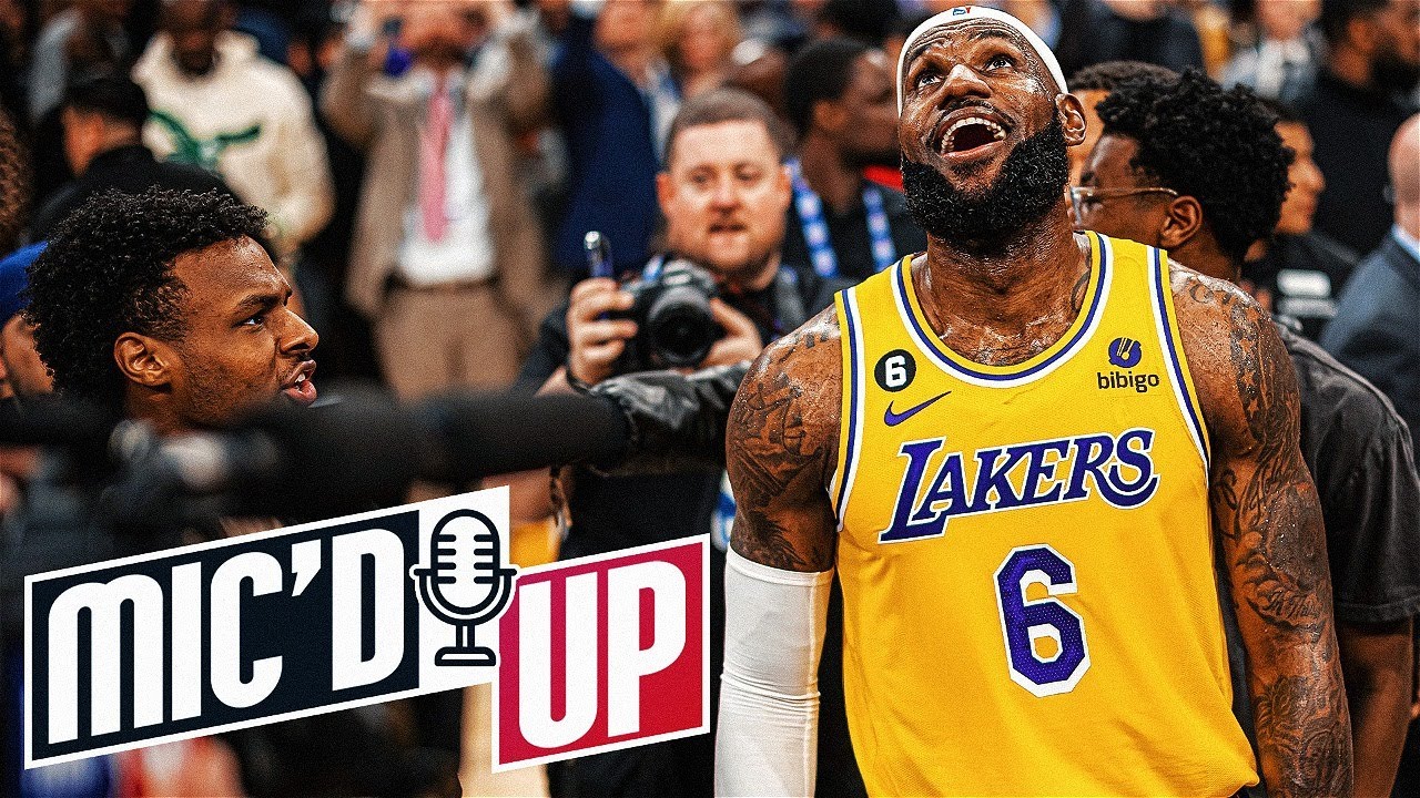 "You Know What's Coming" - LeBron James Mic'd Up Breaking The NBA All ...