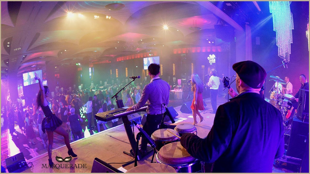 Masquerade Band Showcasing Dance Set - YouTube