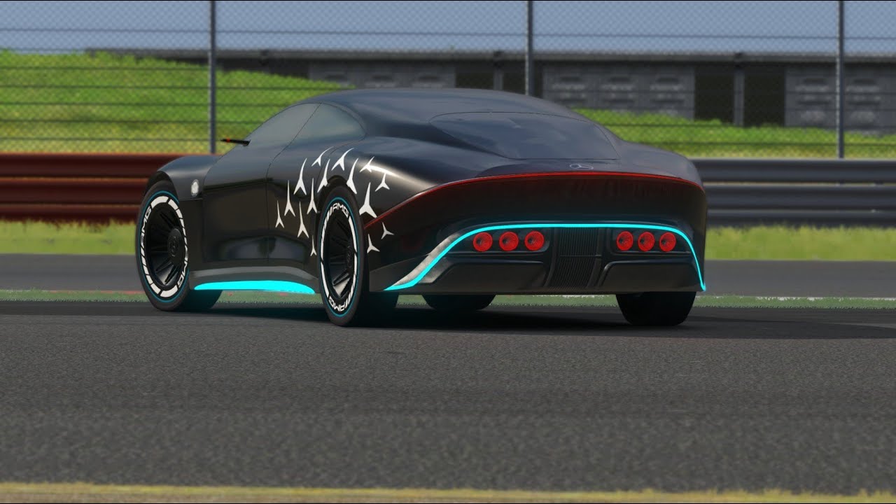 Mercedes Vision AMG Concept 2022 Top Geat Testing - YouTube