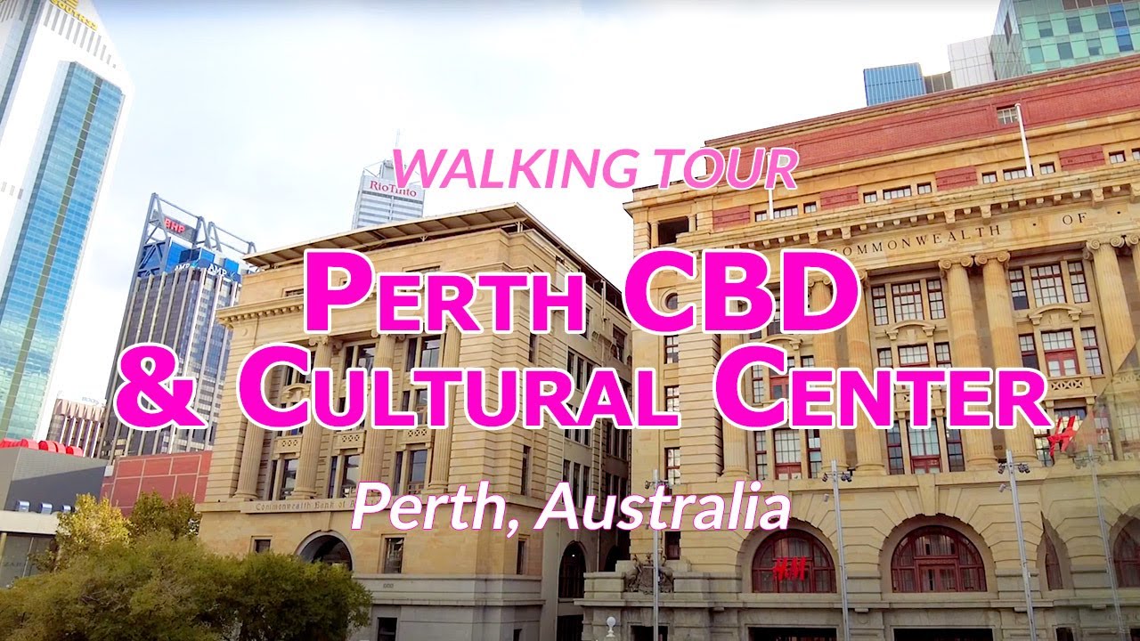 Walking Tour - Perth CBD & Cultural Centre (Perth, Australia) 4K - YouTube