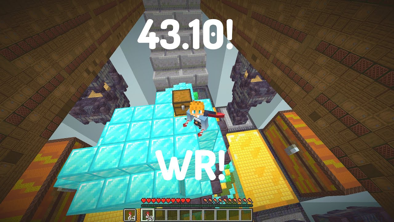Craftymasterman Redstone Vault Speedrun former WR - 42.50 - YouTube