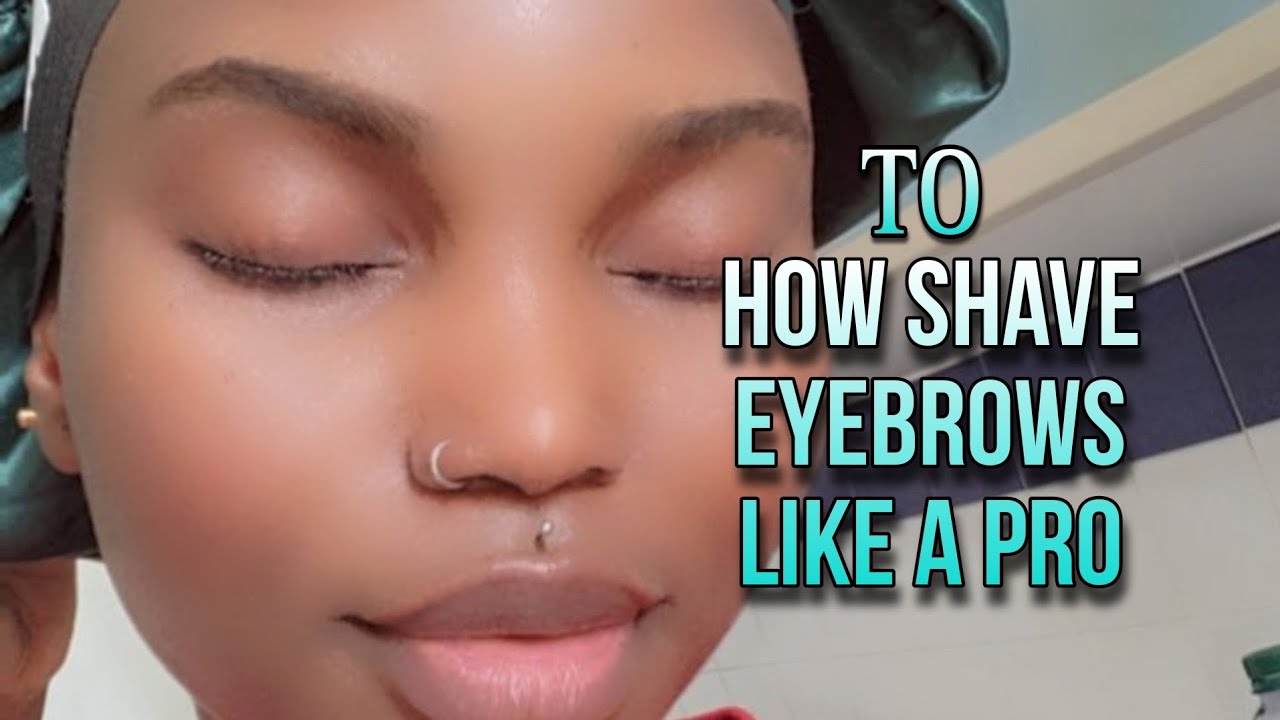 how i shave My brows looking like a micro_blading| Marisa Anthony - YouTube