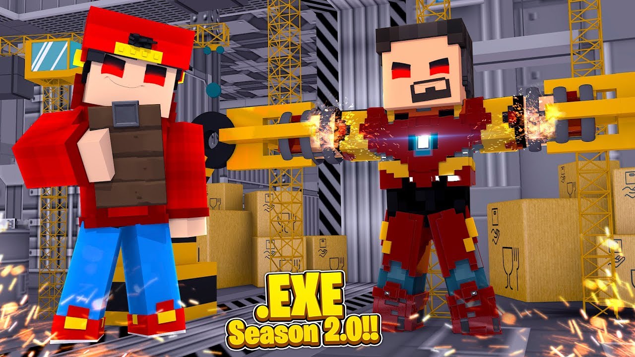 Minecraft .EXE 2.0 - UPGRADING IRON-MANS SUIT TO SPREAD THE .EXE VIRUS ...