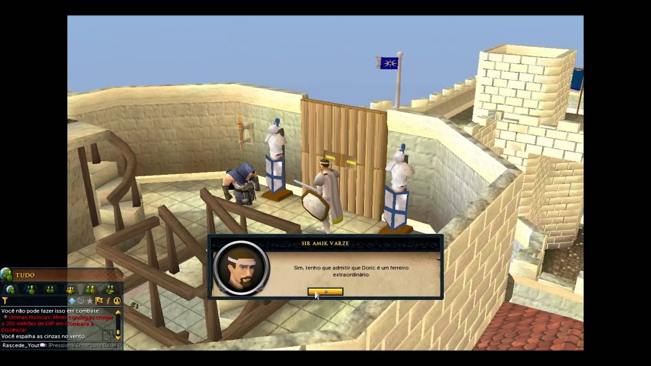 14# QUEST | Missão de Doric | Runescape (PARTE II) - YouTube