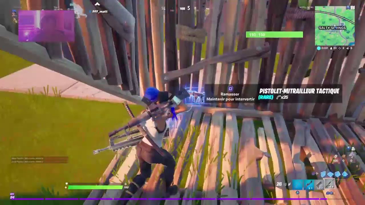 Live fortnite avec ma team PFF - YouTube