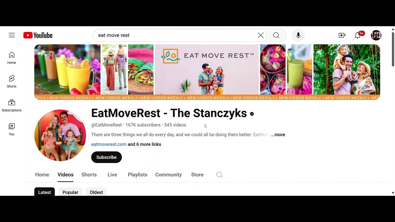 Eat Move Rest, Copyright Claims, Regular Videos - YouTube