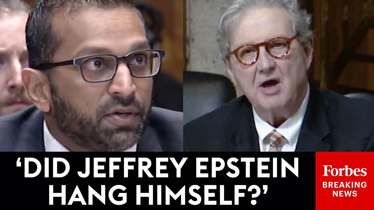 BREAKING NEWS: John Kennedy Asks Kash Patel Point Blank Whether Someone ...