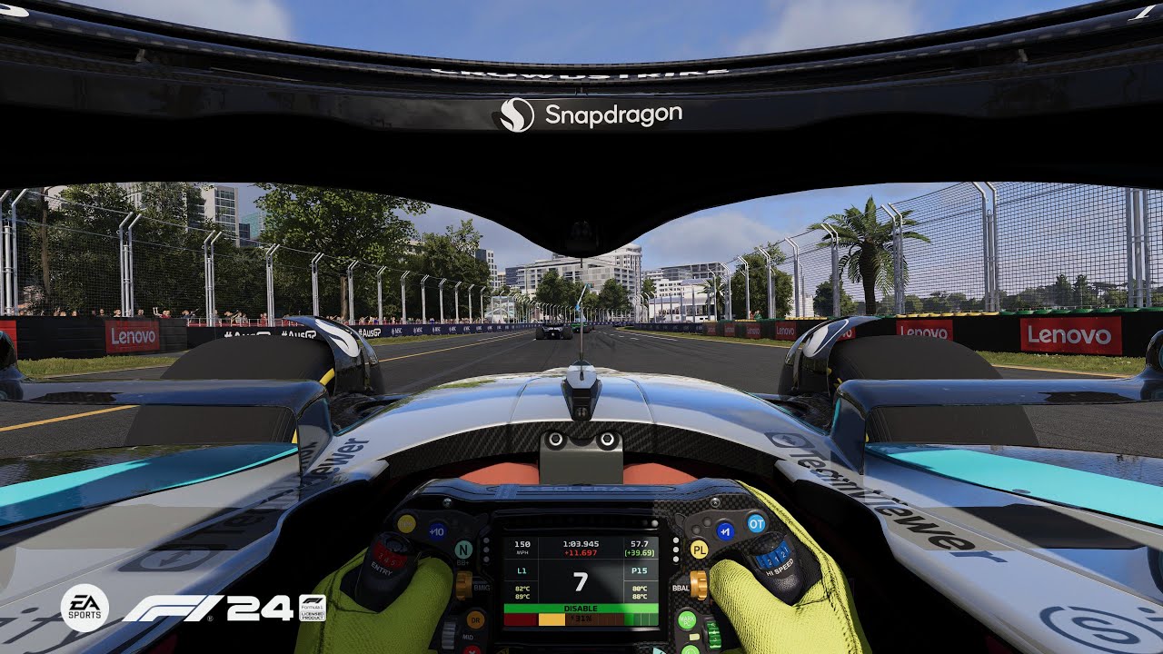 F1 24 Lewis Hamilton Career: Australia - 1/17/24 - PS5 Pro - 100% Race ...