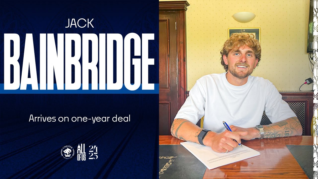 🗣️ "Coming here was a no-brainer." | Interview with new signing Jack Bainbridge! - YouTube