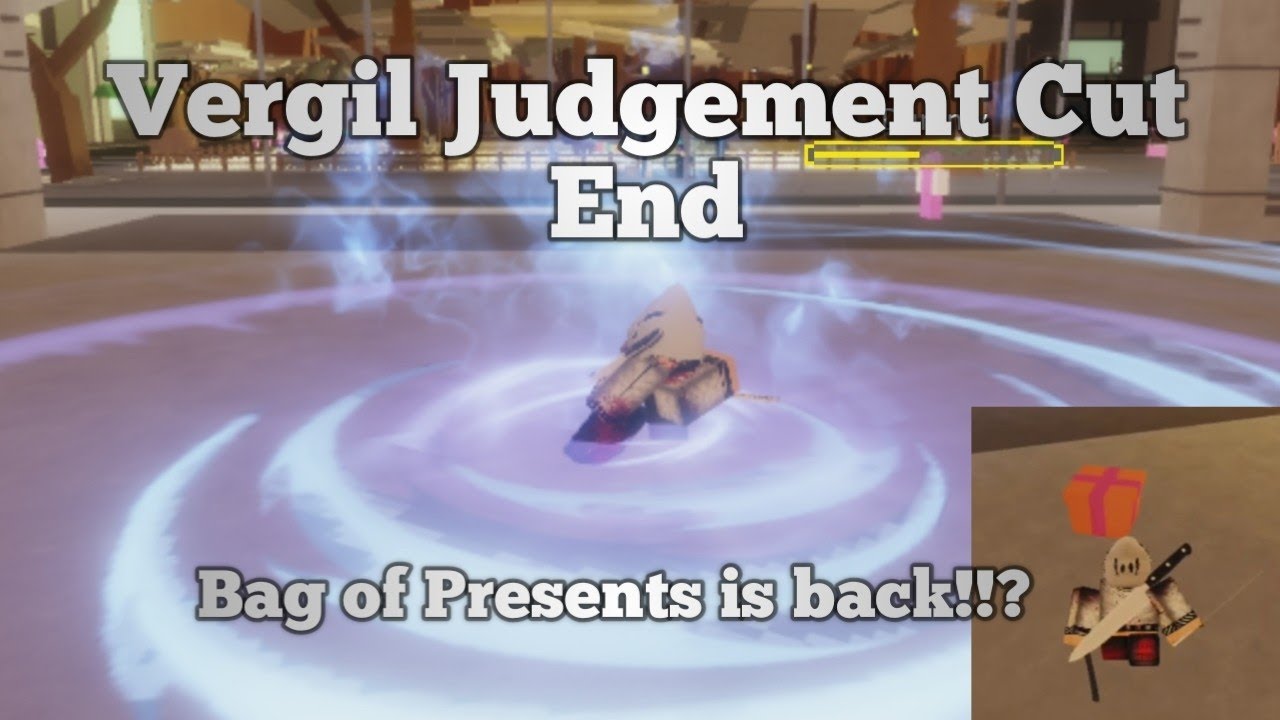 Sakura Stand Vergil Judgement Cut End + Present Boxes!!? - YouTube