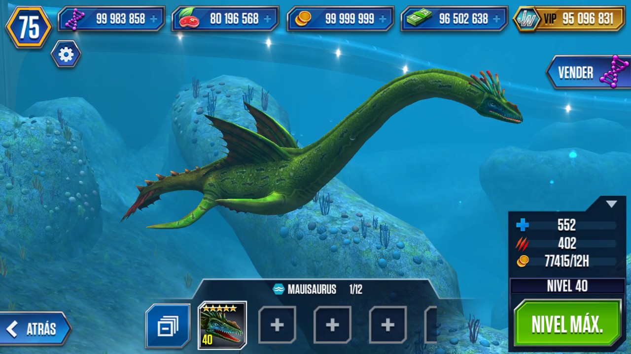 MAUISAURUS NIVEL 40 - YouTube