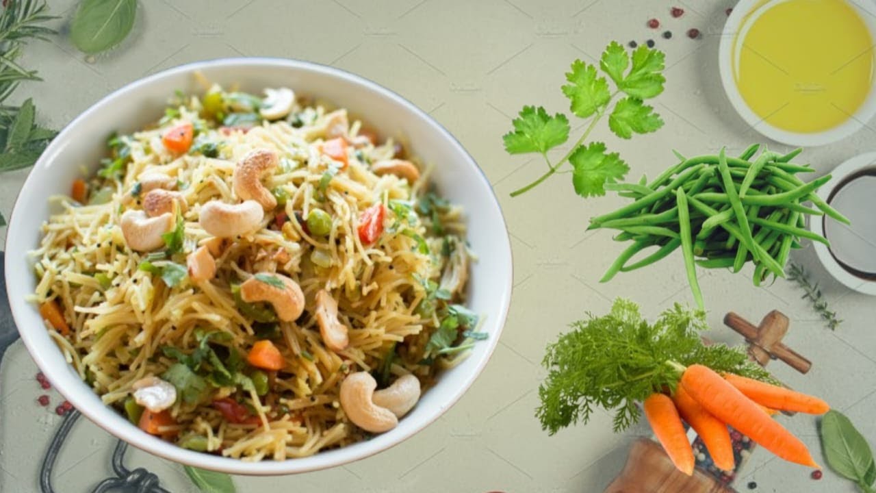 One pot Recipe ಶ್ಯಾವಿಗೆ ಉಪ್ಪಿಟ್ಟು | shavige uppittu | shavige bath ...