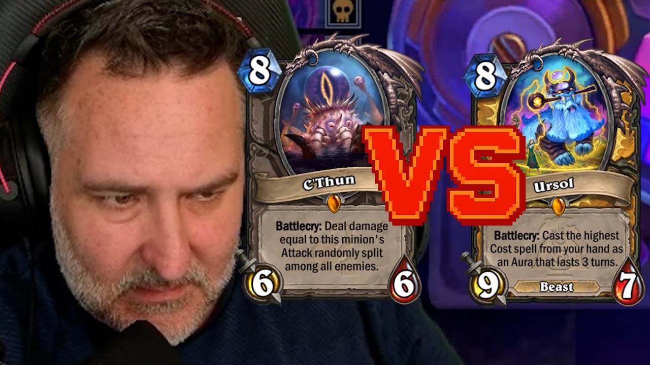 Front Lines Paladin vs C’Thun Death Knight – Ursol Cleans the Decks ...