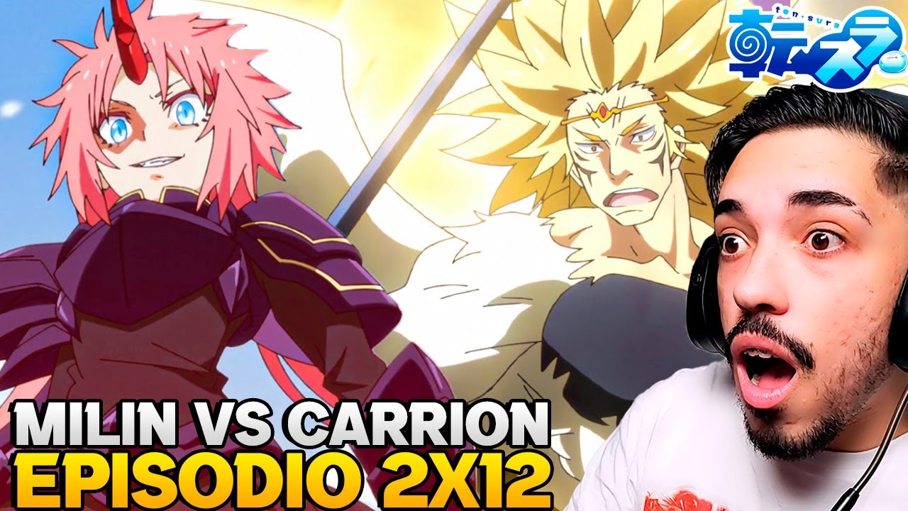 MILIN VS CARRION | TENSEI SHITARA SLIME DATTA KEN TEMPORADA 2 EPISÓDIO ...