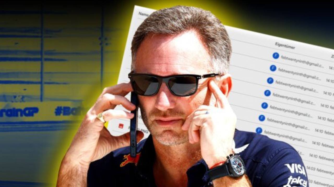 Christian Horner texts sent to female colleague leaked - YouTube