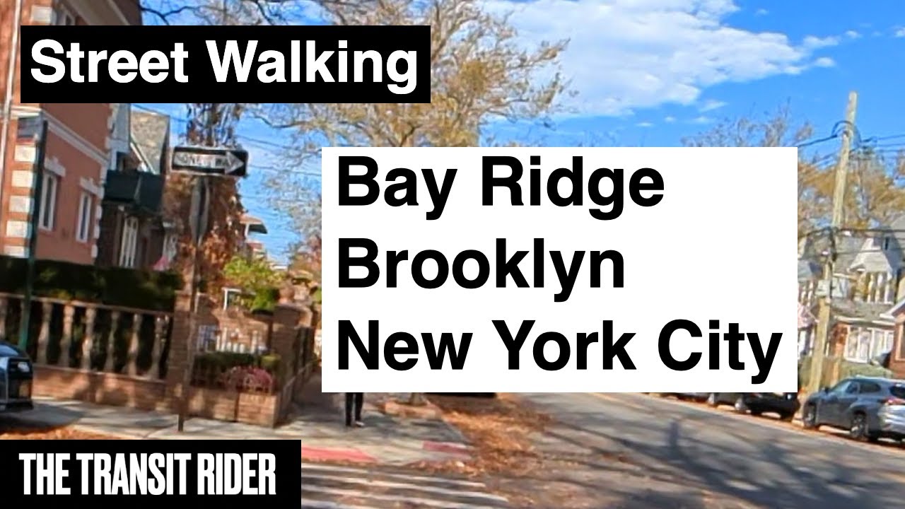 (Street Walking) Streets of Bay Ridge, Brooklyn (short) - YouTube