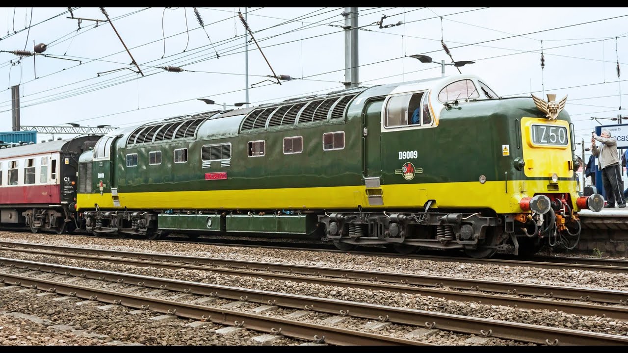 Deltic at Doncaster Oct 2015 HD - YouTube