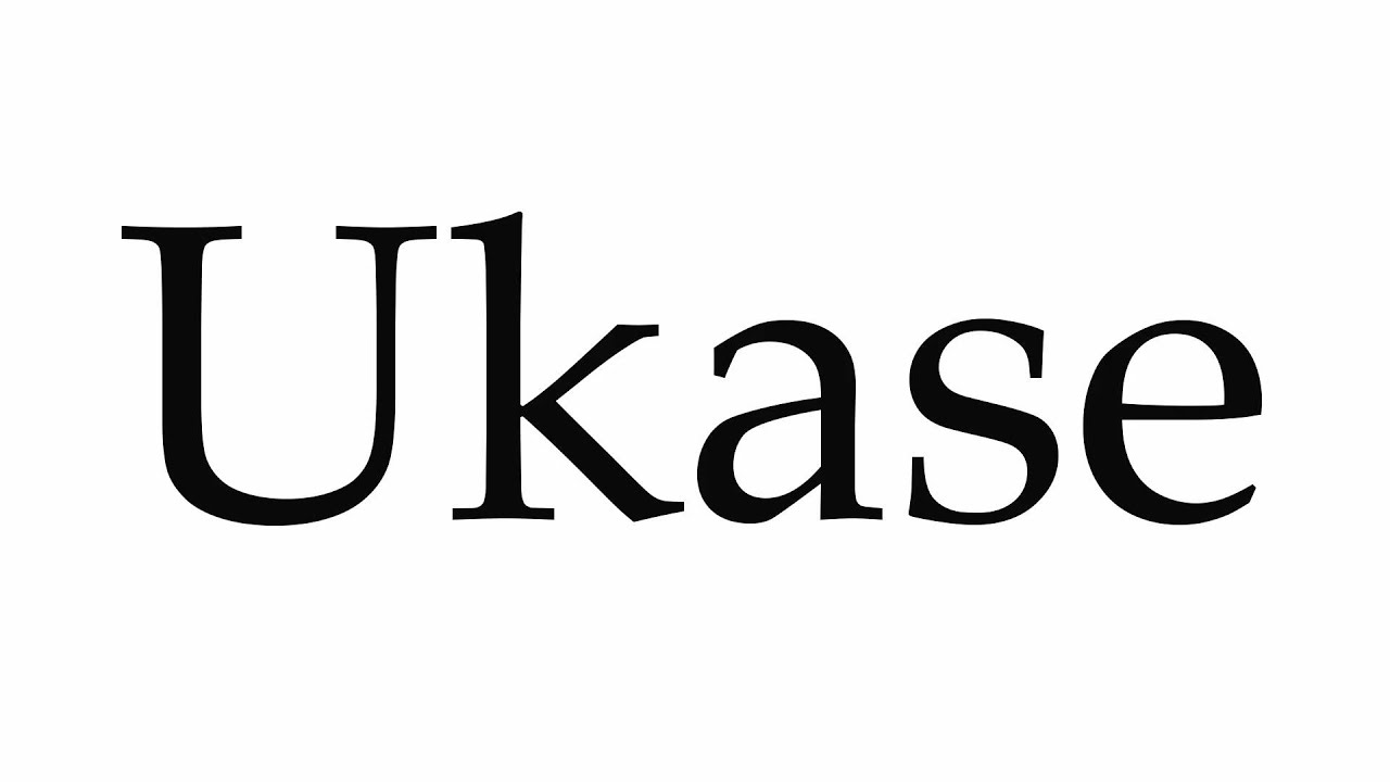 How to Pronounce Ukase - YouTube