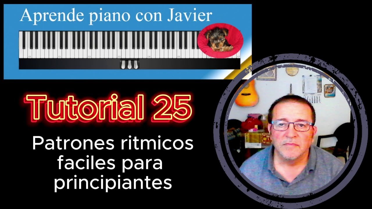 Tutorial 25.. 5 Patrones ritmicos faciles para principiantes.. - YouTube