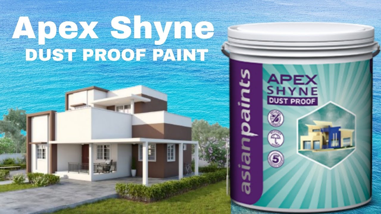Apex Shyne Asian paints Exterior Emulsion Detsils अपेक्स साईंन के बारे ...