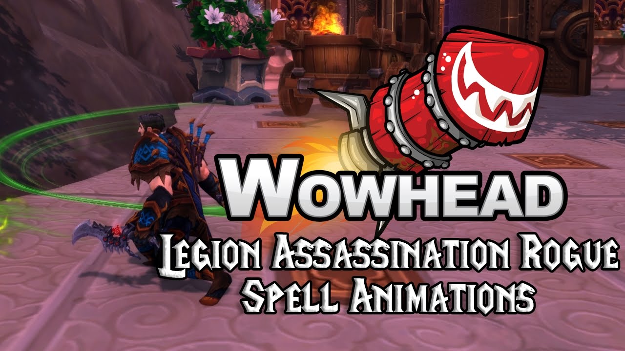 [Legion] Assassination Rogue Spell Animations - YouTube