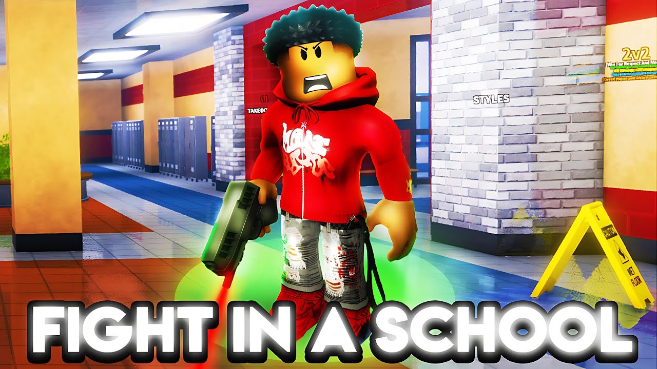 ROBLOX FIGHT IN A SCHOOL GOT A HUGE UPDATE - YouTube