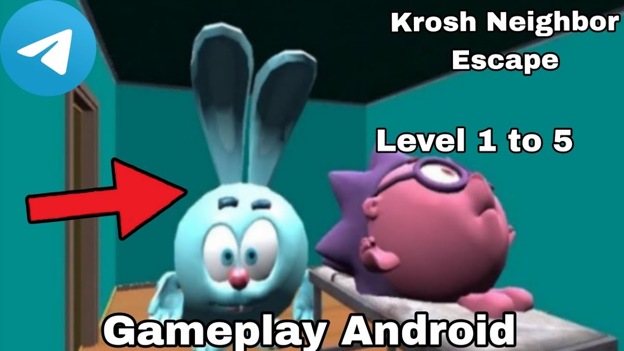 NEW Game Neighbor!! Gameplay Android Level 1 to 5 [Krosh Neighbor ...