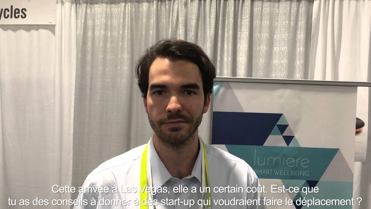 INTERVIEW CES 2016 ADRIEN GARNIER SMARTWELLBEING - YouTube