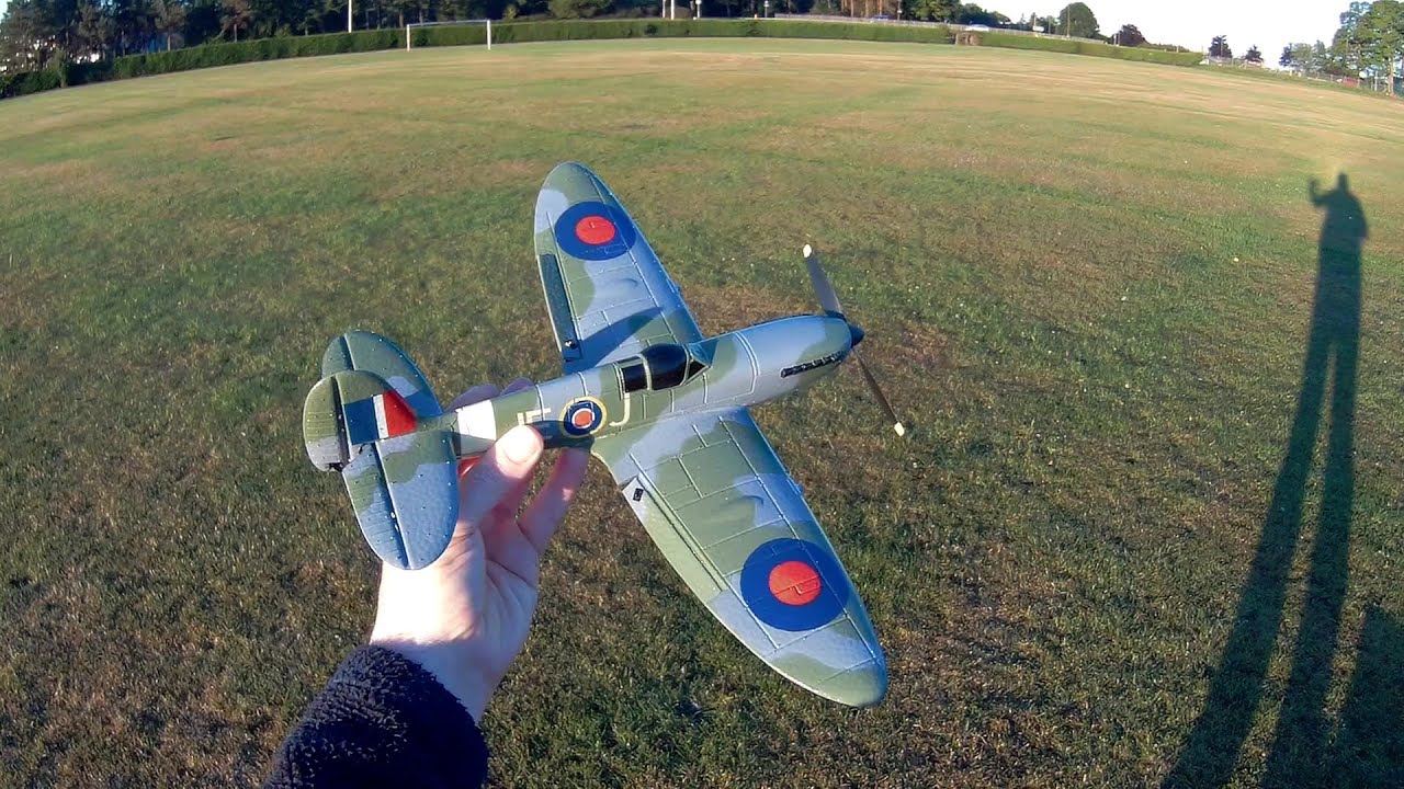 Eachine Mini Spitfire Maiden #2 - YouTube