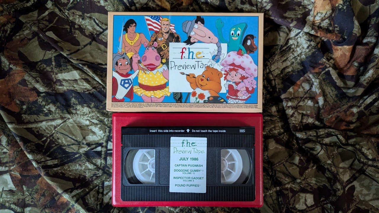 [FULL VHS TAPE] Family Home Entertainment Preview Tape July 1986 - YouTube