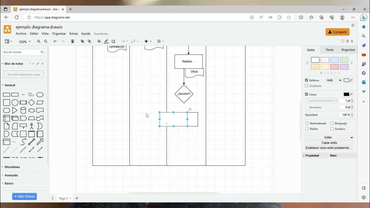 Crear diagramas de flujo con Draw.io - YouTube