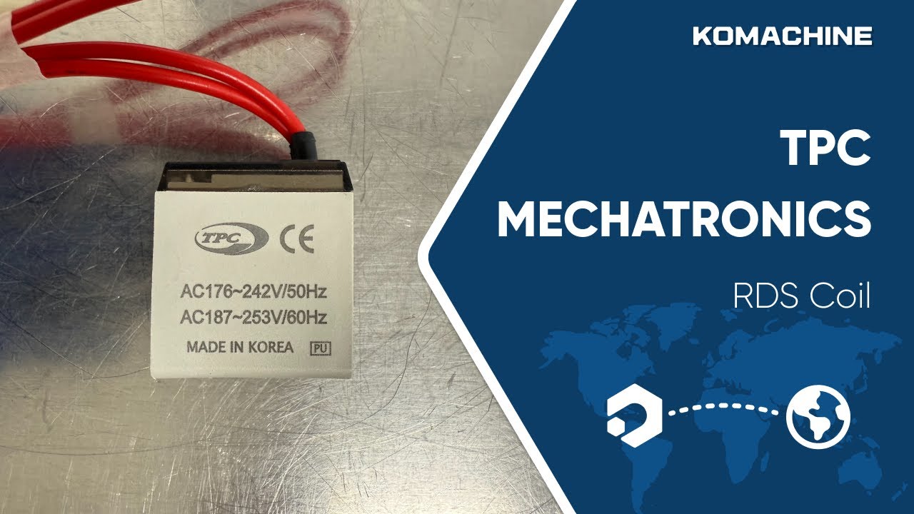 TPC MECHATRONICS / RDS Coil (AC176~242V) / INV-06765 - YouTube