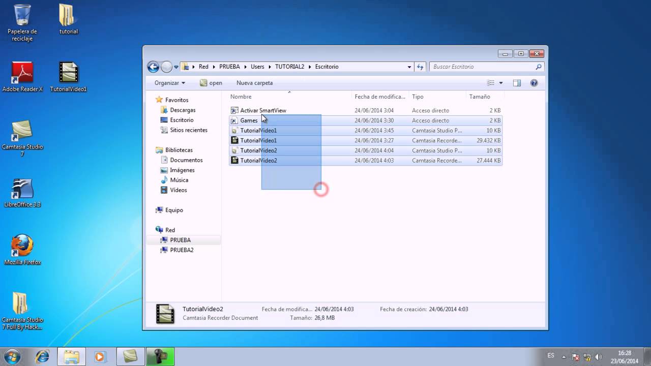 Tutorial Como crear grupo de trabajo y Compartir un disco duro entre ...