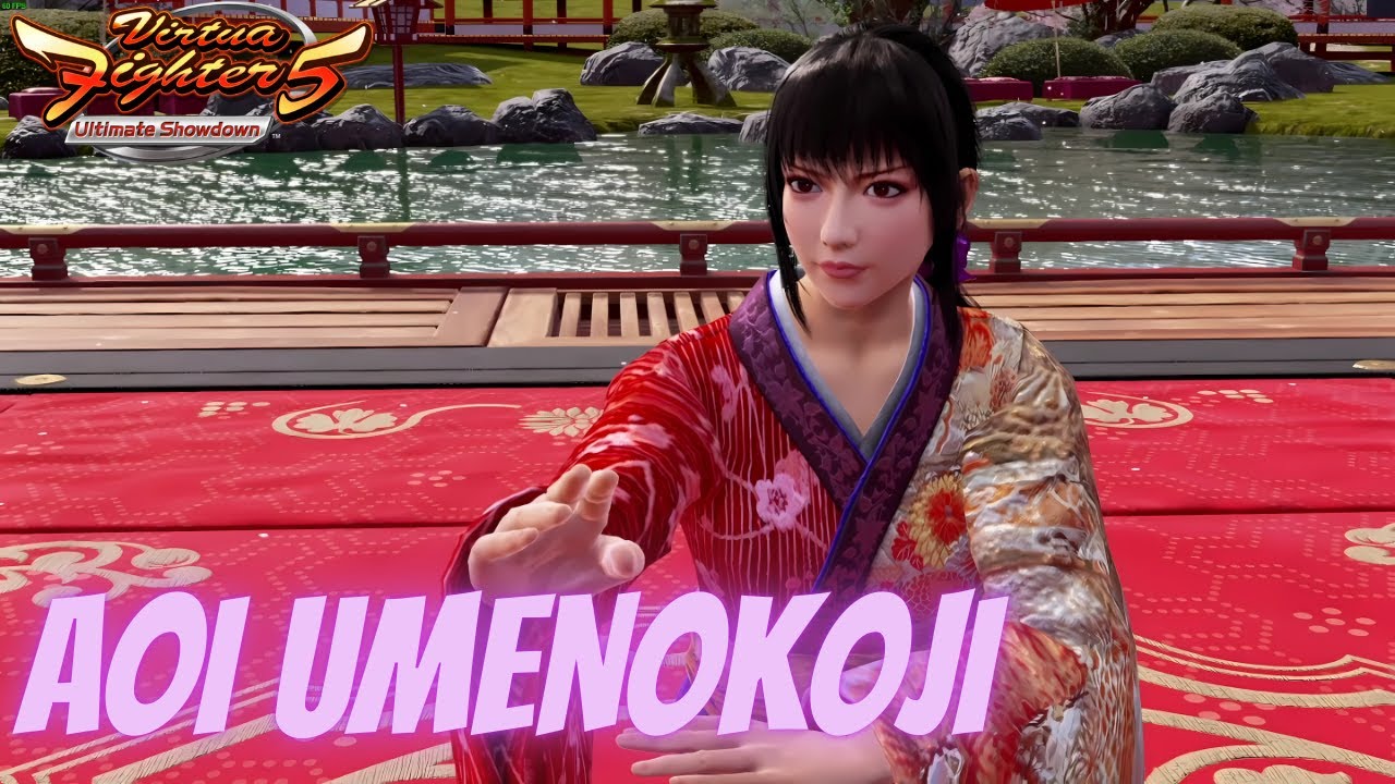 Virtua Fighter 5 R.E.V.O. Beta: Aoi Umenokoji - YouTube