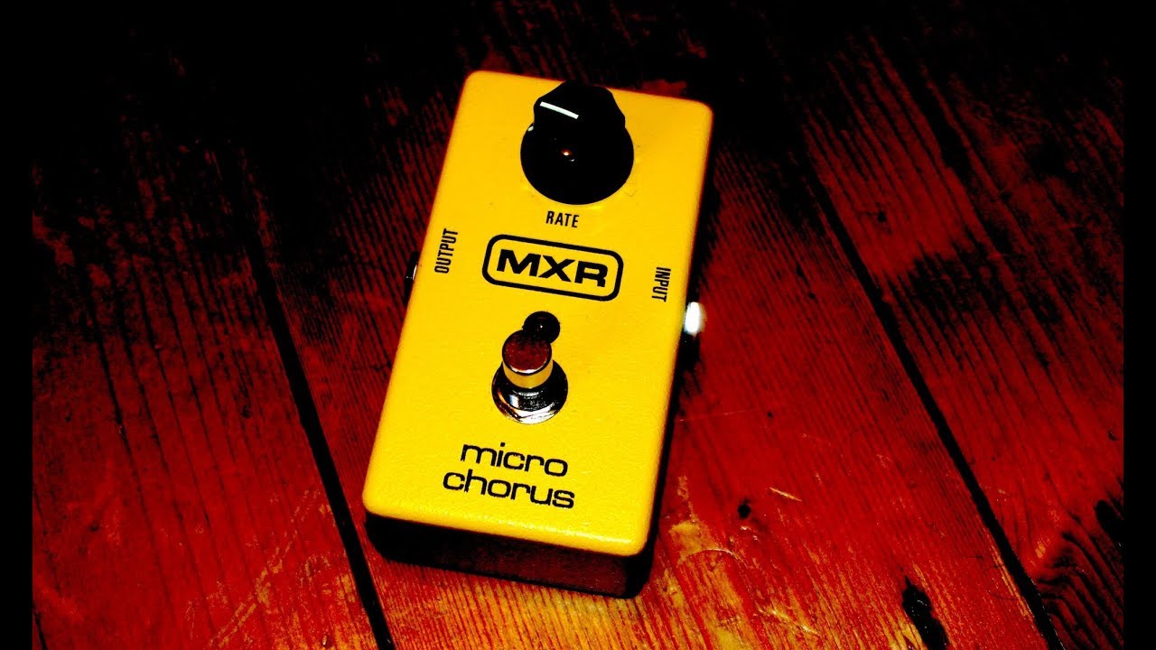 MXR MICRO CHORUS - YouTube
