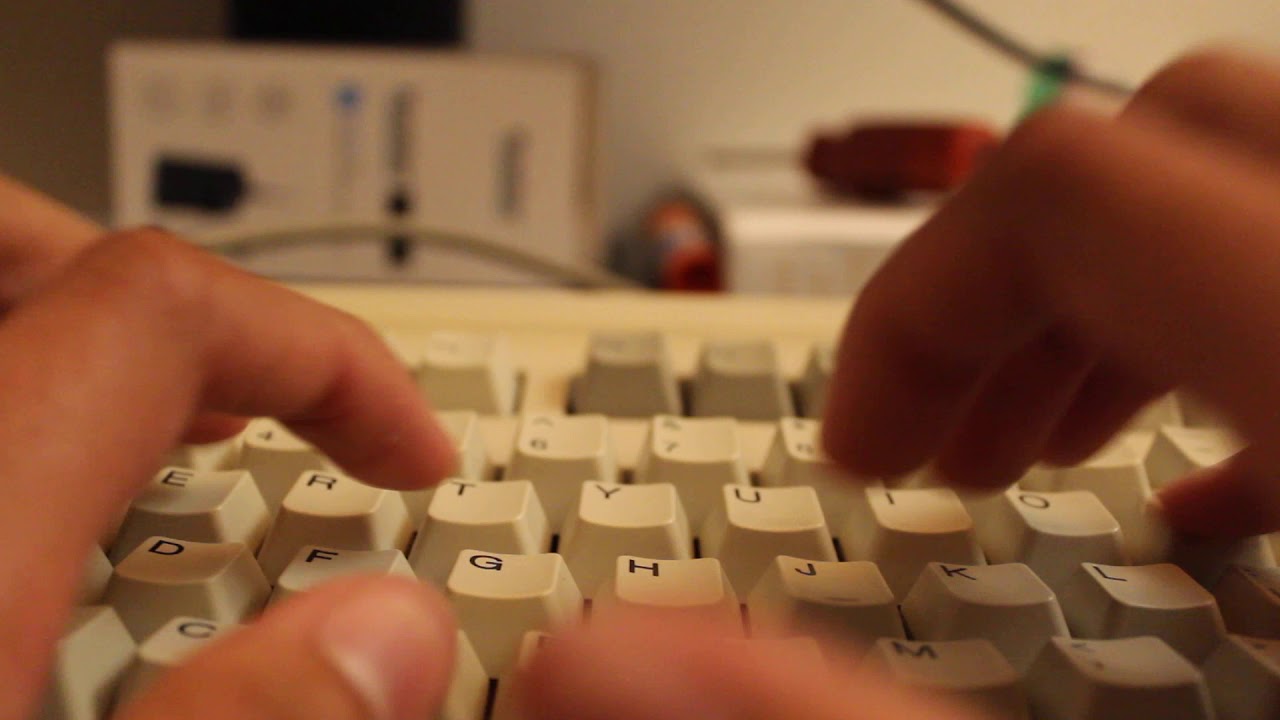 Typing with background talking | 131 wpm - YouTube