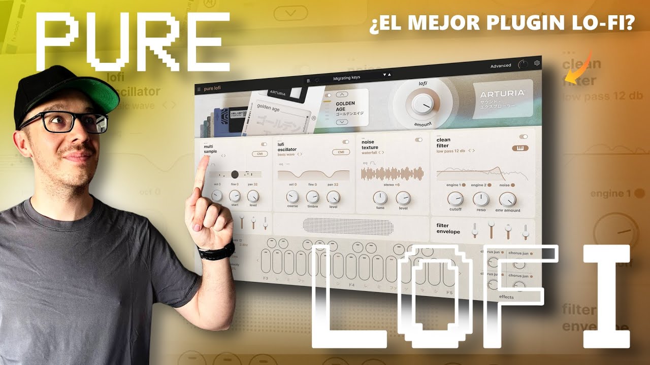 SI HACES BEATS LOFI NECESITAS ESTE PLUGIN: ARTURIA PURE LOFI🍃 - YouTube