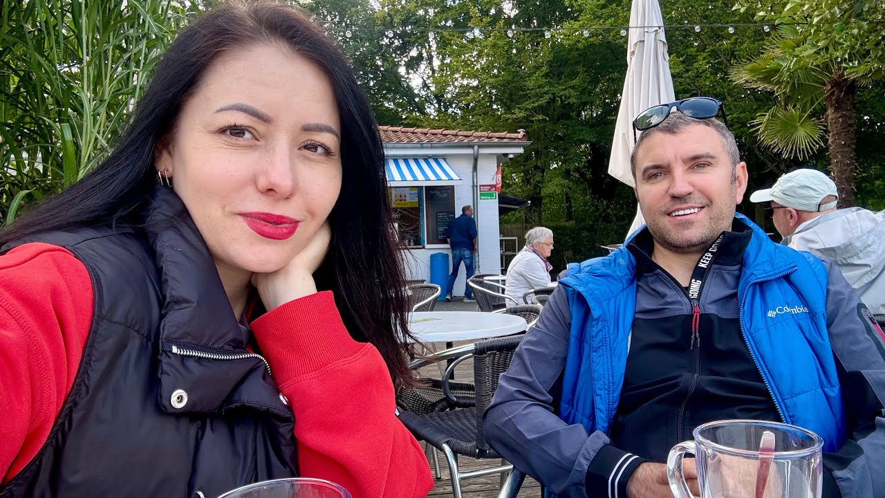 Milana LifeVlog🇩🇪 Воскресный день на Alberssee! - вкусный Flamm Kuchen ...
