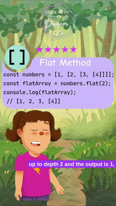 Flatten Array In Js Javascript Arraymethods Programmingtips