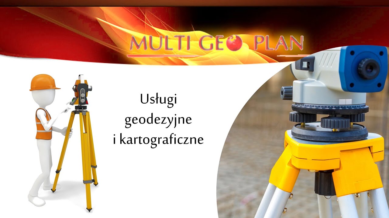 Usługi geodezyjne Dębno Multi Geo Plan - YouTube