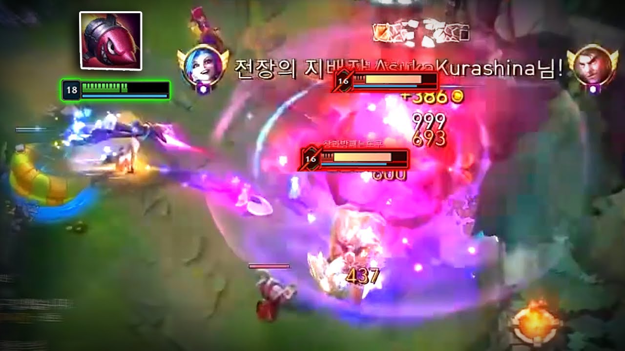 RANK 1 JINX : THIS DUDE is DOMINATING KR HighElo - Engsub - YouTube