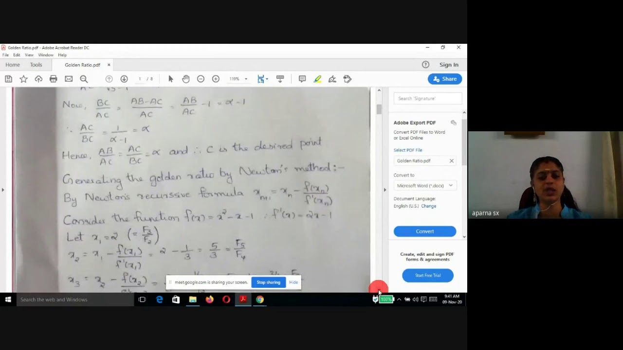 Environmental Mathematics and Human Rights - Module 4 - Golden Ratio ...