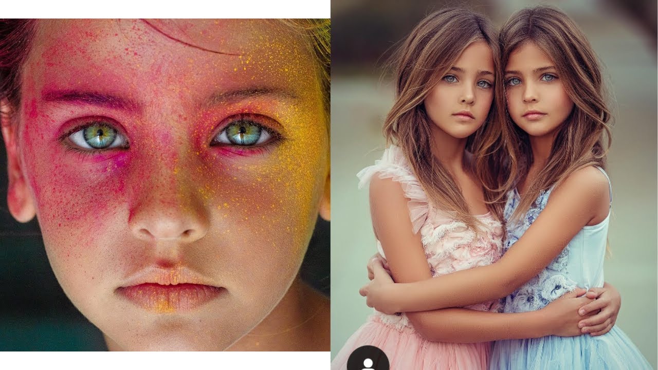 Clements Twins. Ava and Leah - 8 Year old BEAUTIFUL models - BLONDE and ...