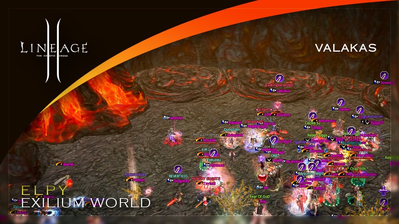 Lineage 2 | Exiliumworld | Valakas Dec 24, 2024 - YouTube