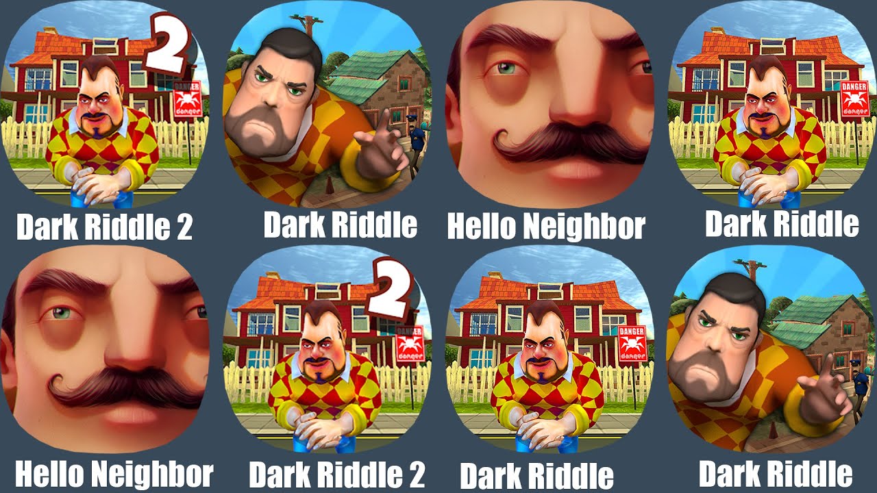 Dark Riddle 2,Dark Riddle,Hello Neighbor - YouTube